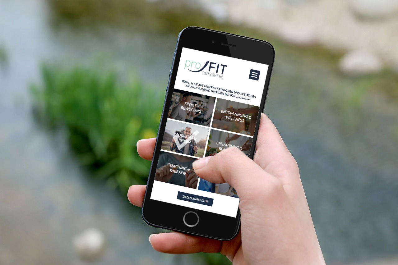 proFIT Gutschein: Arbeitgeber
